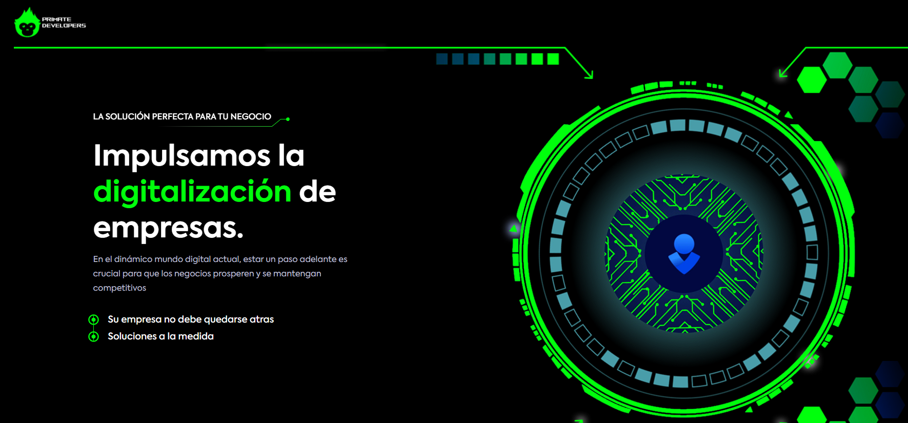 Primate Developers S.A.S | Desarrollo de Software en Colombia